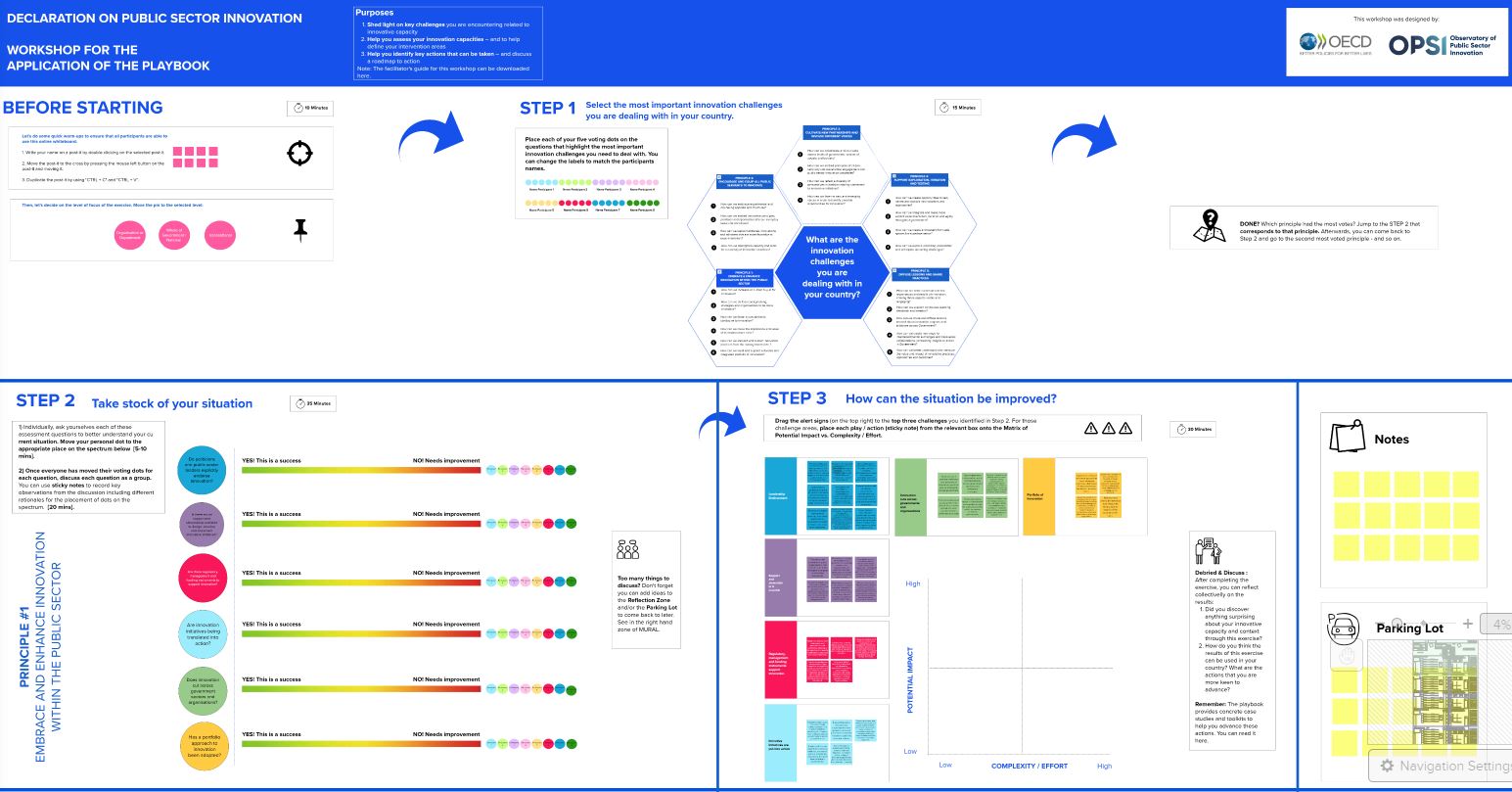 Innovation Playbook - Observatory of Public Sector Innovation