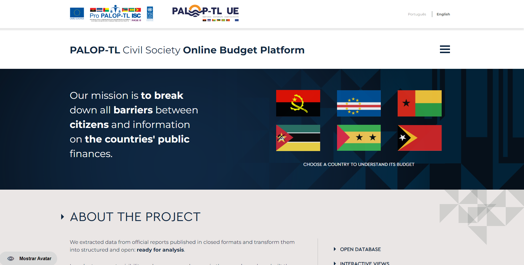 The multi-country PALOP-TL eBudget CSO Digital Platform for ...